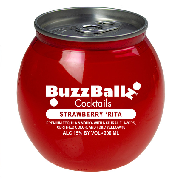 Buzzball Strawberry Rita 200ml - Fosters Wine and Spirits